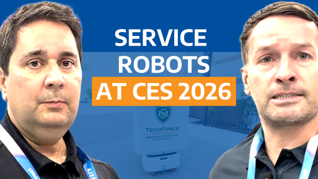 TechForce Robotics Interview at CES 2026 – Service Robots Transforming ...